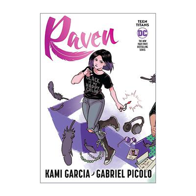 英文原版 Teen Titans Raven Connecting Cover Edition 少年泰坦 渡鸦 DC漫画 Kami Garcia 英文版 进口英语原版书籍
