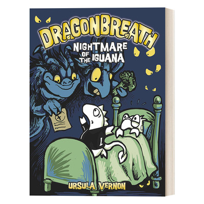 英文原版 Dragonbreath #8 龙吸系列8 精装 全彩儿童幽默漫画桥梁章节小说 中小学课外英语读物 Ursula Vernon 英文版 进口英语书