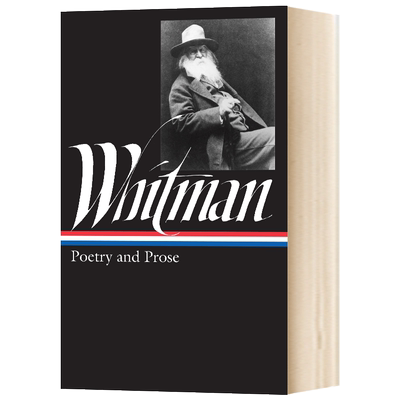 Walt Whitman Poetry and Prose LOA #3 沃尔特·惠特曼 诗歌与散文 精装美国文库 英文原版文学诗歌读物 进口英语书籍