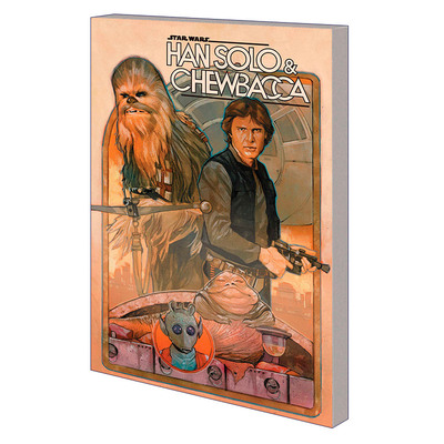 英文原版 Han Solo and Chewbacca Vol.1 The Crystal Run Part One 星球大战 汉·索罗与楚巴卡卷一 水晶运行1漫威漫画进口书