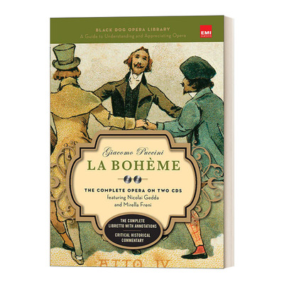 La Boheme   歌剧图书馆系列  波西米亚人（附CD）