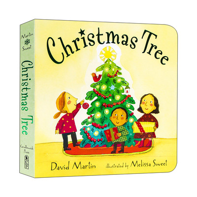Christmas Tree 圣诞树 0-3岁幼儿儿童圣诞节主题绘本 Melissa Sweet插画 纸板书