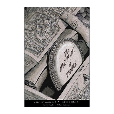 英文原版 The Merchant of Venice 威尼斯商人 儿童莎士比亚经典文学 Gareth Hinds 漫画小说 英文版 进口英语原版书籍