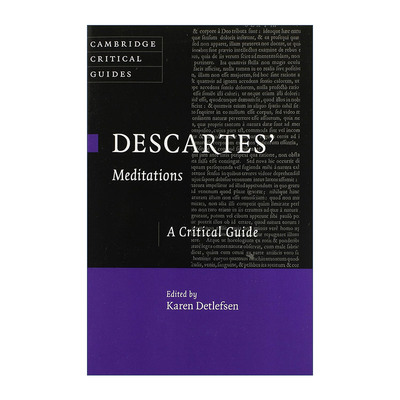 英文原版 Descartes' Meditations 笛卡尔 沉思录 剑桥批评导读系列 英文版 进口英语原版书籍