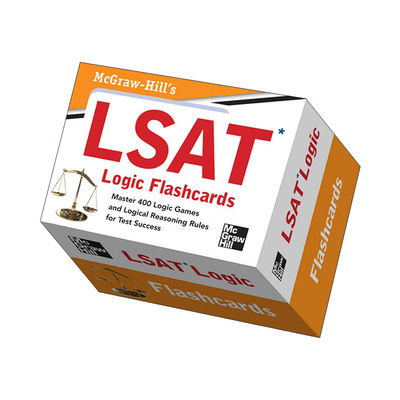 英文原版 McGraw-Hill's LSAT Logic Flashcards 美国法学院入学考试 闪卡 英文版 进口英语原版书籍