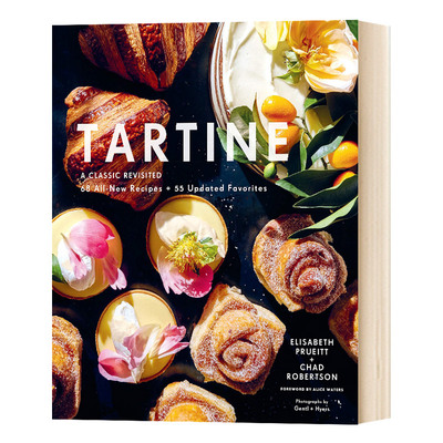 Tartine 面包甜点食谱 面包片68个全新的食谱+55个全新的 英文原版烹饪美味面包烘培教程 英文版 进口英语书籍
