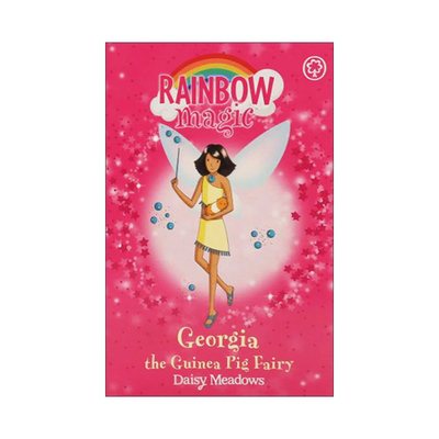 英文原版 Rainbow Magic Georgia The Guinea Pig Fairy 彩虹魔法仙子之宠物守护仙女 豚鼠仙女 儿童奇幻章节桥梁书 进口英语书籍