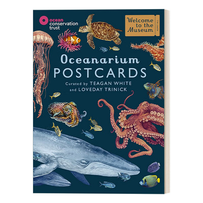 欢迎来到博物馆系列海洋馆明信片