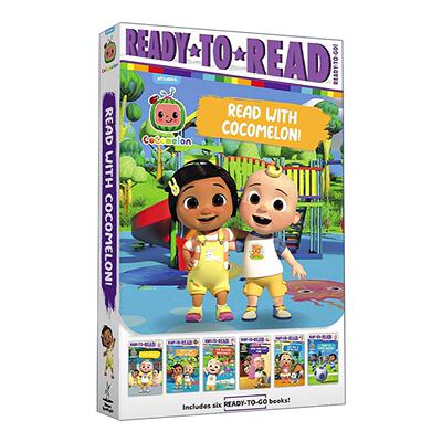 英文原版 Read With Cocomelon 和可可瓜瓜一起读 准备读分级读物Ready to go 英文版 进口英语原版书籍