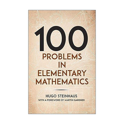 英文原版 One Hundred Problems in Elementary Mathematics 初等数学中的一百个问题 Hugo Steinhaus施坦因豪斯 进口英语原版书籍