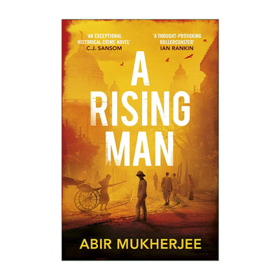 英文原版 A Rising Man 加尔各答谋杀案 Abir Mukherjee畅销小说 前苏格兰场警探印度探案系列1 英文版 进口英语原版书籍