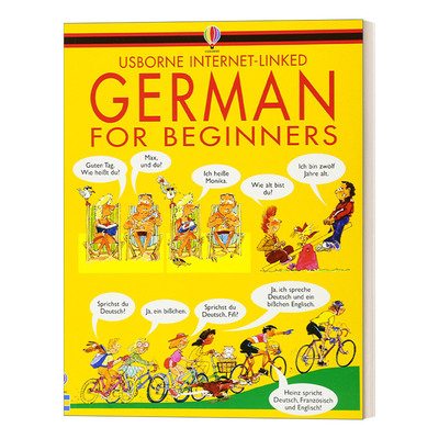 英文原版 German for Beginners 德语初学者 英文版 进口英语原版书籍