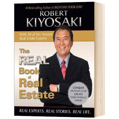 房地产实录 The Real Book of Real Estate 穷爸爸富爸爸作者 英文原版房地产专家 真实的故事 现实生活 英文版进口英语书籍