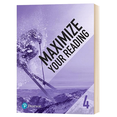 优化你的英语阅读水平手册4 Maximize Your Reading 4 培生英语阅读技巧指导书 英文原版教材 进口英文词汇书