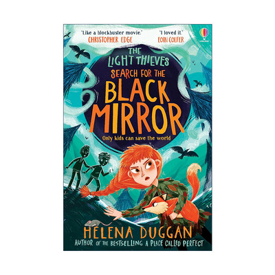 英文原版 The Light Thieves Search for the Black Mirror 盗光者2 寻找黑镜 儿童动作冒险小说 完美之地作者 Helena Duggan