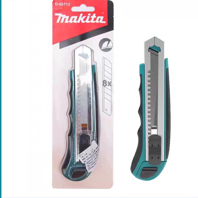 牧田makita抽屉式美工刀裁纸刀壁纸刀裁墙纸工具刀家用D-65713