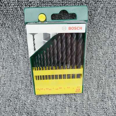 开增票BOSCH博世正品 电钻冲击钻头 金属打孔 13支HSSR麻花钻头套