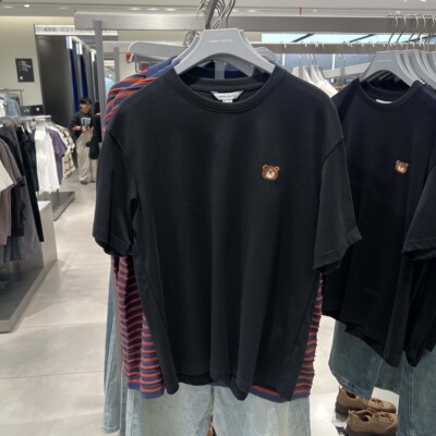 UR国内代购2026夏季男装潮流百搭趣味刺绣圆领棉质T恤UUV460067