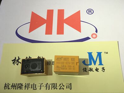 宁波汇科继电器HUIKE HK4100F-DC5V-SHG 5v一组转换6脚3A250VA