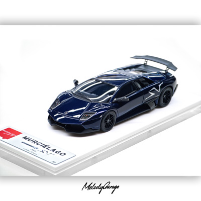 MAKE UP 1/43兰博基尼蝙蝠午夜蓝Murcielago LP670SV汽车模型