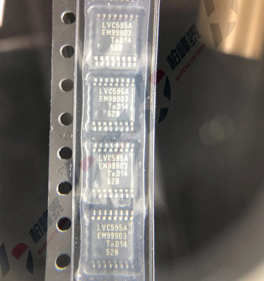 74LVC595APW 丝印：LVC595A TSSOP-16超薄 NXP进口原装 可直拍