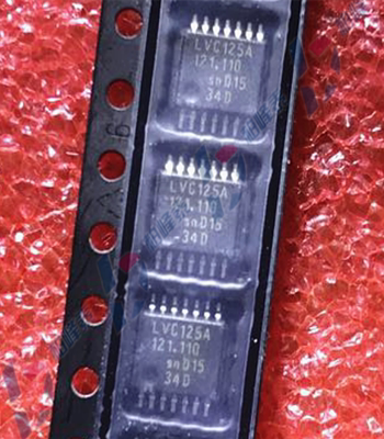 74LVC125APW LVC125A LC125A TSSOP-14超薄 NXP进口原装 可直拍
