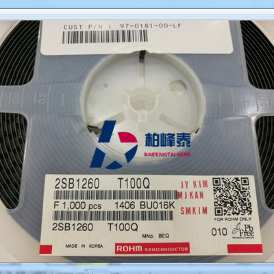 2SB1260 T100Q SOT-89 丝印：BE Q 罗姆 ROHM 全新进口 可直拍
