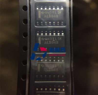 SN74ALS04BDR 丝印：ALS04B SOP-14 TI进口正品 IC配套 可直拍