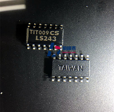SN74LS243DR 丝印：LS243 SOP-14 非反相收发器 TI正品 可直拍