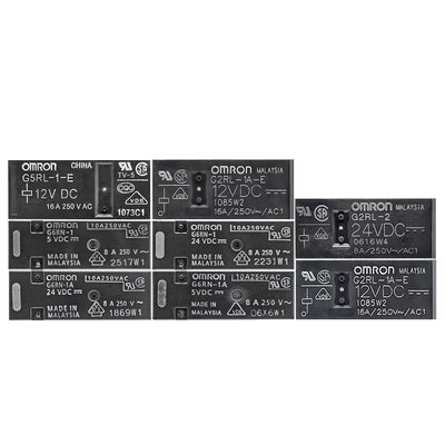 正品OMRON欧姆龙继电器G2RL-2-G5RL-1A-E-CN-DC5V-12V-24V