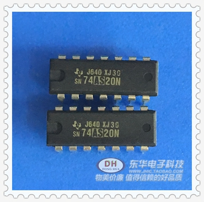 SN74AS20N SN74LS20N 74AS系列缓冲/驱动/接收/收发器IC全新原装