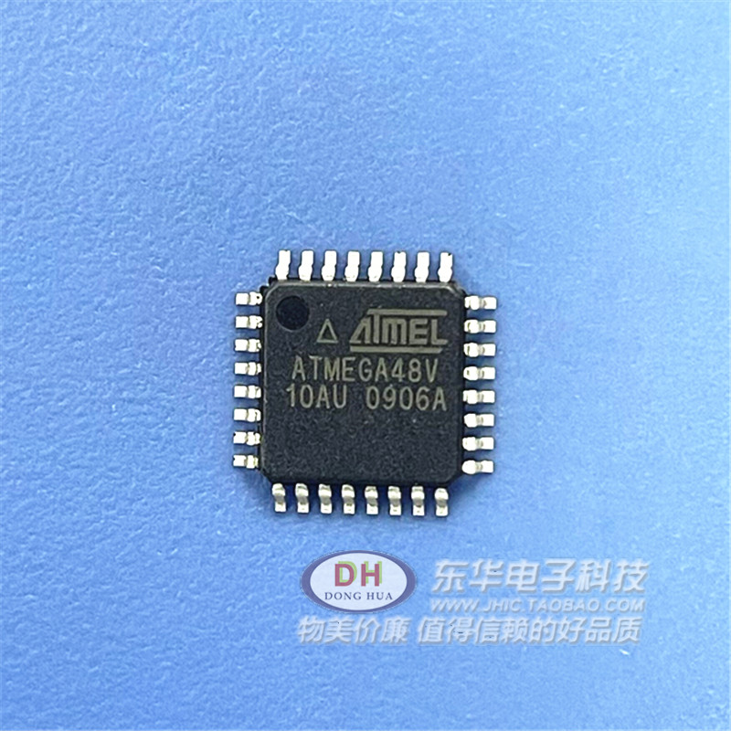 全新原装进口单片机 ATMEGA48-20AU微控制器 QFP-32需编程芯片_虎窝淘