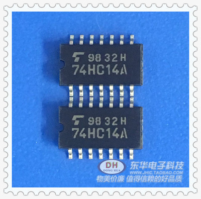 中体HC14A全新原装 74HC14A 六角施密特触发器逆变器 IC 配单配套