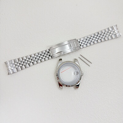 36/39MM日志狗牙圈精钢表壳表带