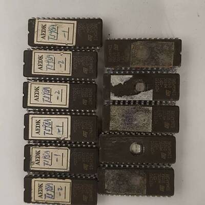 可维修ST意法M27C512 EPROM芯片，品，带标签，需要议价
