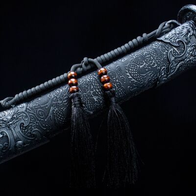未开刃刀剑一体高锰钢清腰刀锦衣卫佩刀雁翎刀影视刀绣春刀未开刃