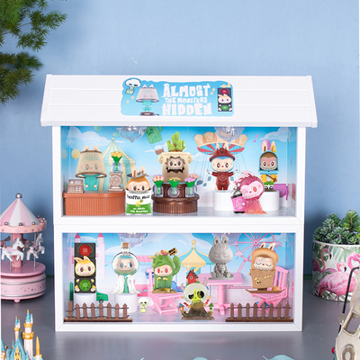 拉布布看不见我系列LABUBU展示盒