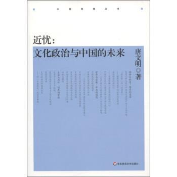 【正版包邮】 近忧：文化政治与中国的未来 唐文明 华东师范大学出版社