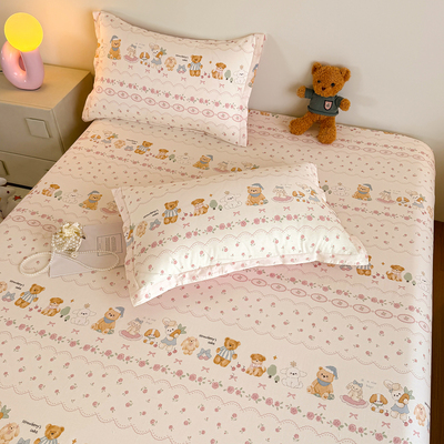 纯棉1米51米8一米五床笠150x200