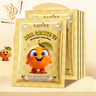 8pcs SADOER Fresh Fruits Face Mask Facial skincare Moisturi