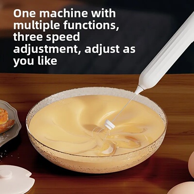 Electric egg beater, milk frother, handheld coffee cow gran