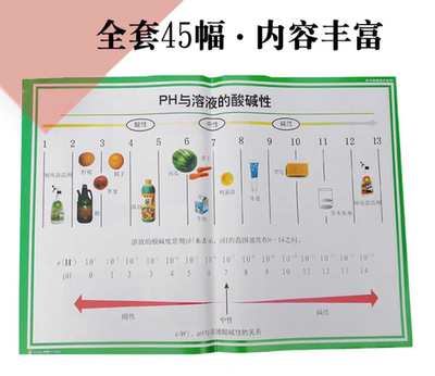 高中化学教学挂图共71幅J52008J52044必修选修仪器对开铜版送磁粒