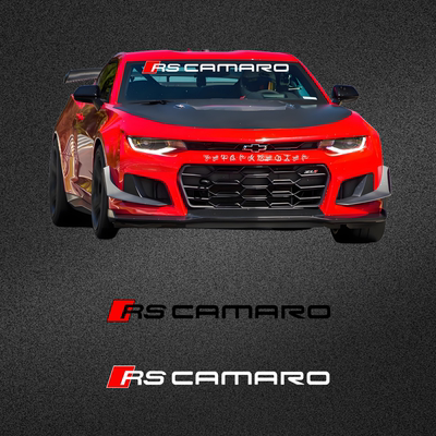 变型金刚科迈罗RS前挡玻璃贴纸