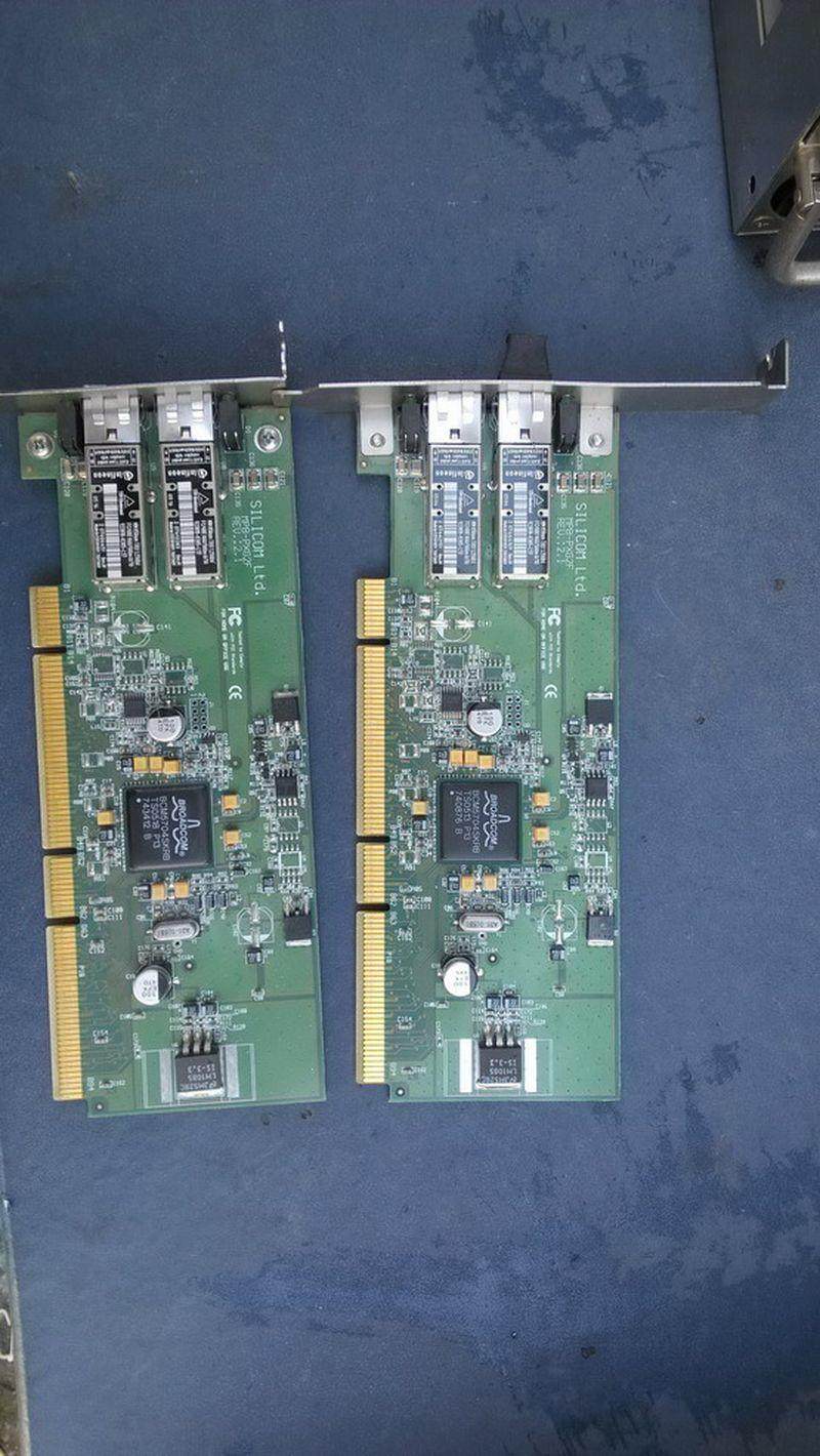 拍前询价：原装SILICOM光纤卡 MPB-PXG2F REV:2.1 PXG2F UN2393B_虎窝淘