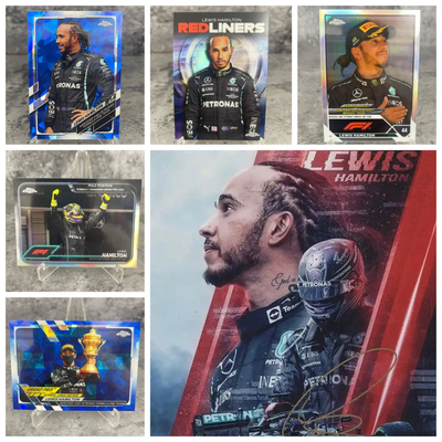 正版F1方程式赛车topps刘易斯汉密尔顿HAMILTON收藏级卡片包邮