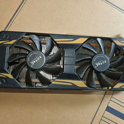 议价索泰ZOTAC GTX760 2GD5 显卡 实物拍摄