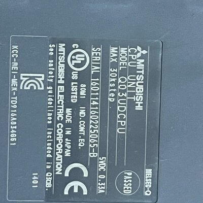 议价CPU模块Q03UDCPUQ04UDHCPUQ06UDHCPU