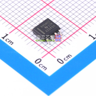 音频功率放大器 RC4580ID SOIC-8 TI/德州 电子元件配单全新原装