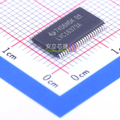 锁存器 SN74LVC16373ADGGR TSSOP-48-6.2mm TI/德州 电子元件配单