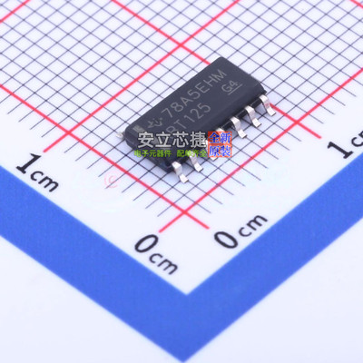缓冲器/驱动器/收发器 SN74ABT125DR SOIC-14 TI/德州 电子元器件